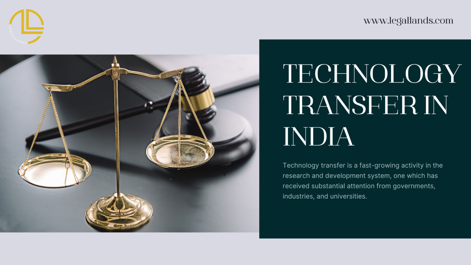 Technology transfer in India | Legallands